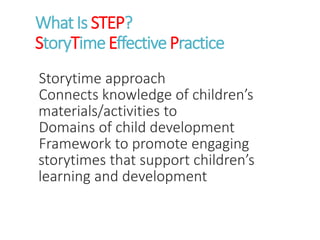 STEP into Storytime | PPTX