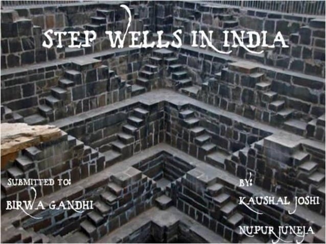 Step Wells Of India | PDF