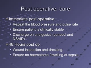 Stepwise approach to adult male circumcision. | PPT