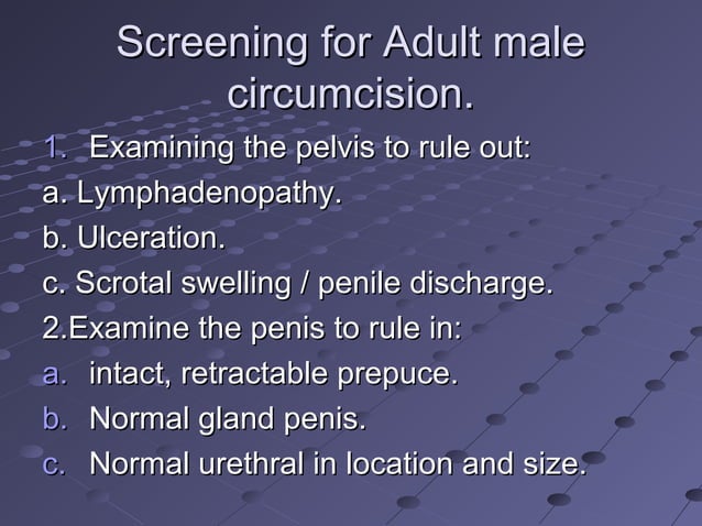 Stepwise approach to adult male circumcision. | PPT | Surgery | Medical ...