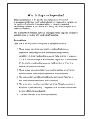 Stepwise, Multiple and Cluster regression.pdf