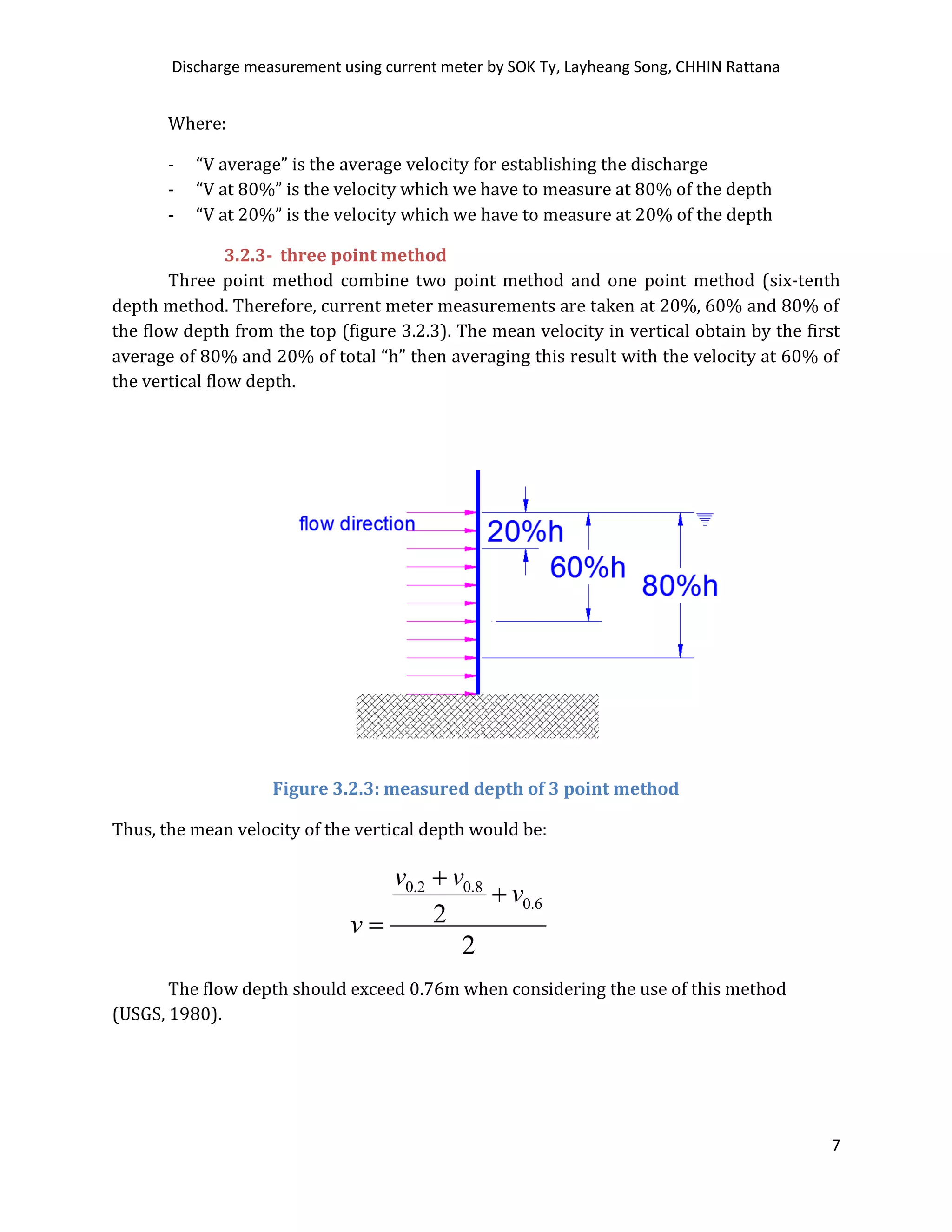 Steram dicharge measurement | PDF