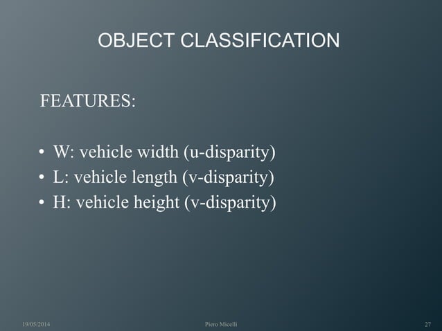 Detection and classification of vehicles using stereo vision | PDF ...