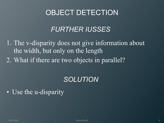 Detection and classification of vehicles using stereo vision | PPT