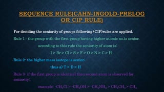 some concepts of stereochemistry | PPTX | Chemistry | Science