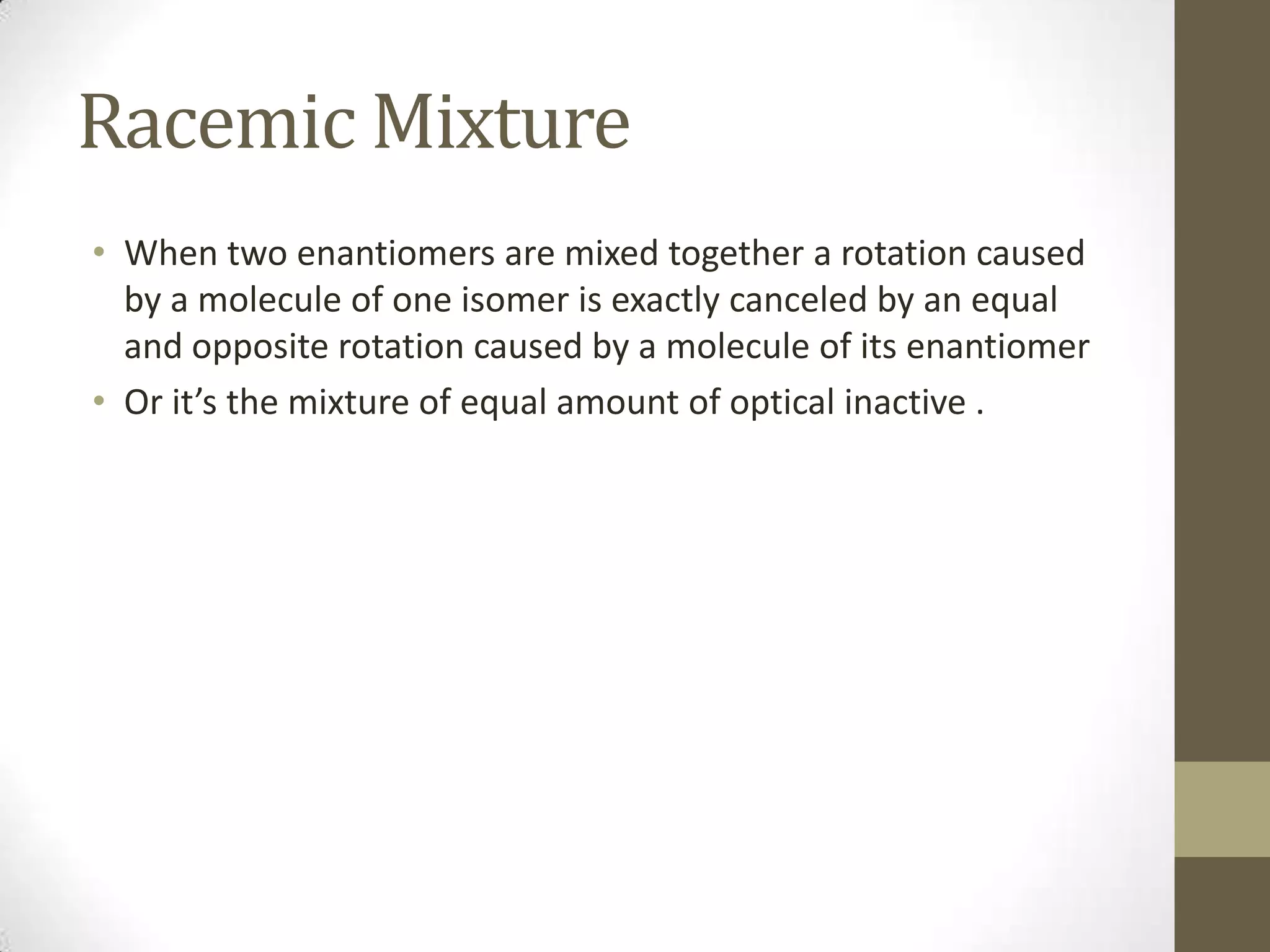 Principles In Stereochemistry | PPTX