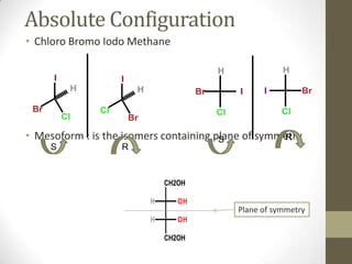 Principles In Stereochemistry | PPTX