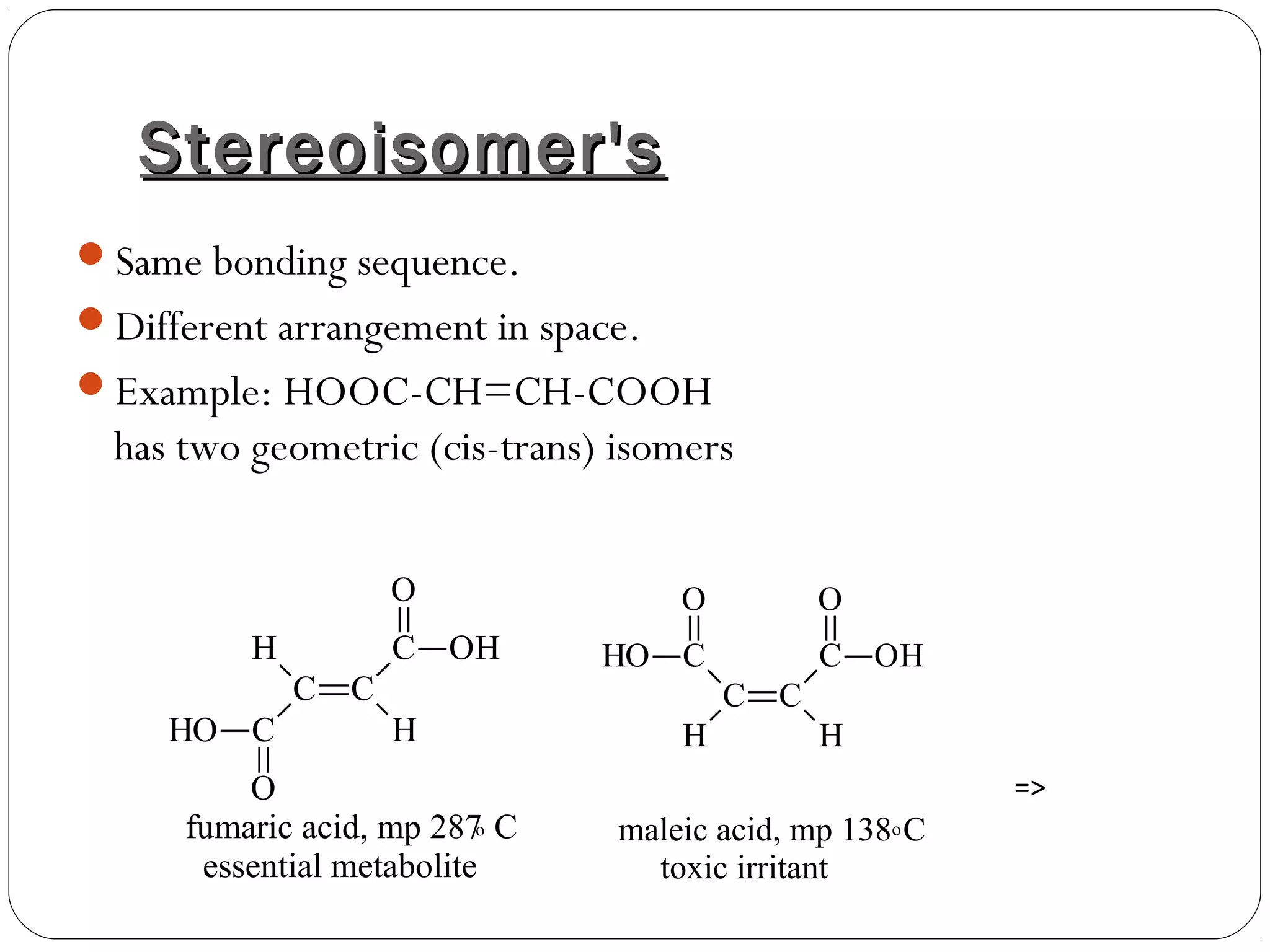 Stereochemistry | PPT