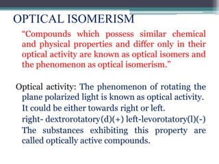 Stereochemistry | PPTX