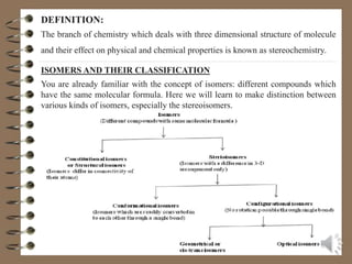 Stereochemistry | PPT | Chemistry | Science