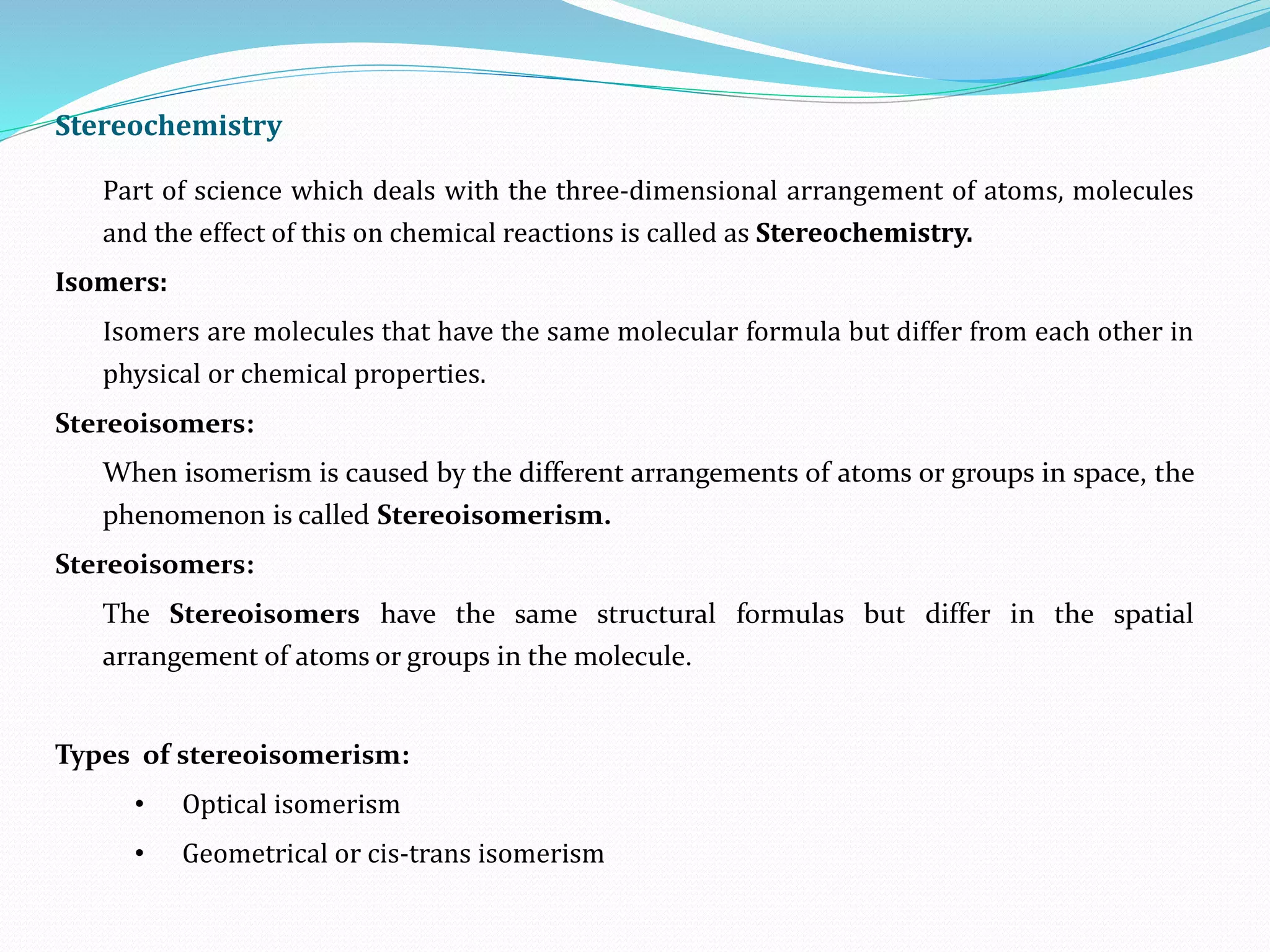 Stereochemistry.pptx