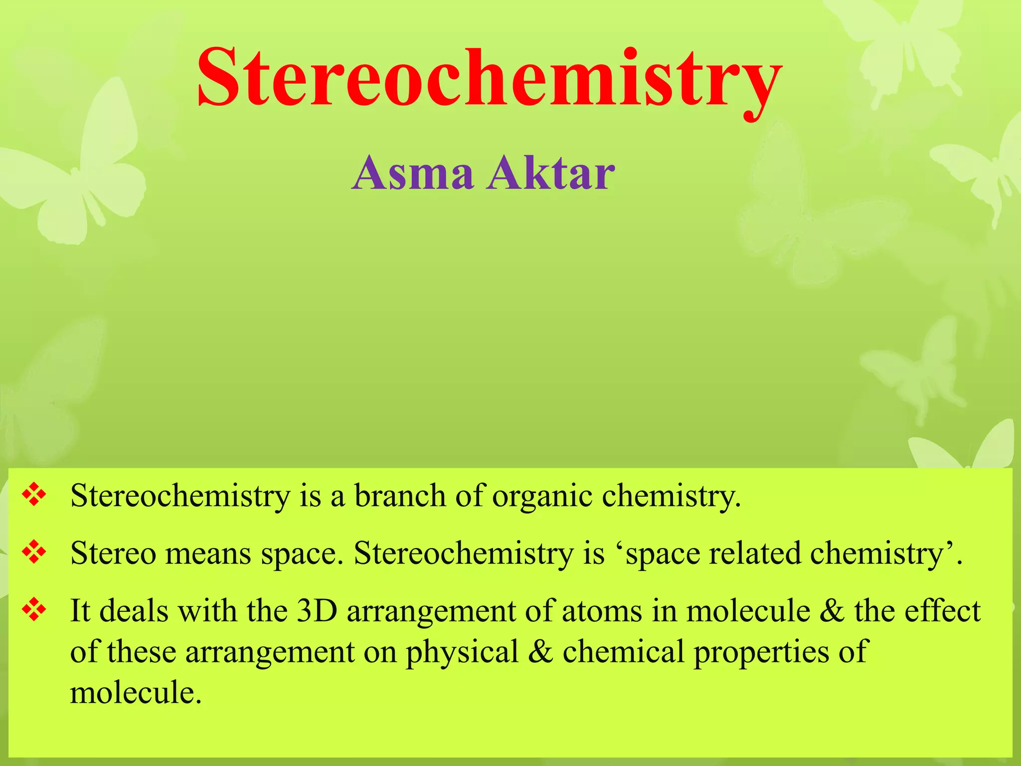 Stereochemistry.pptx