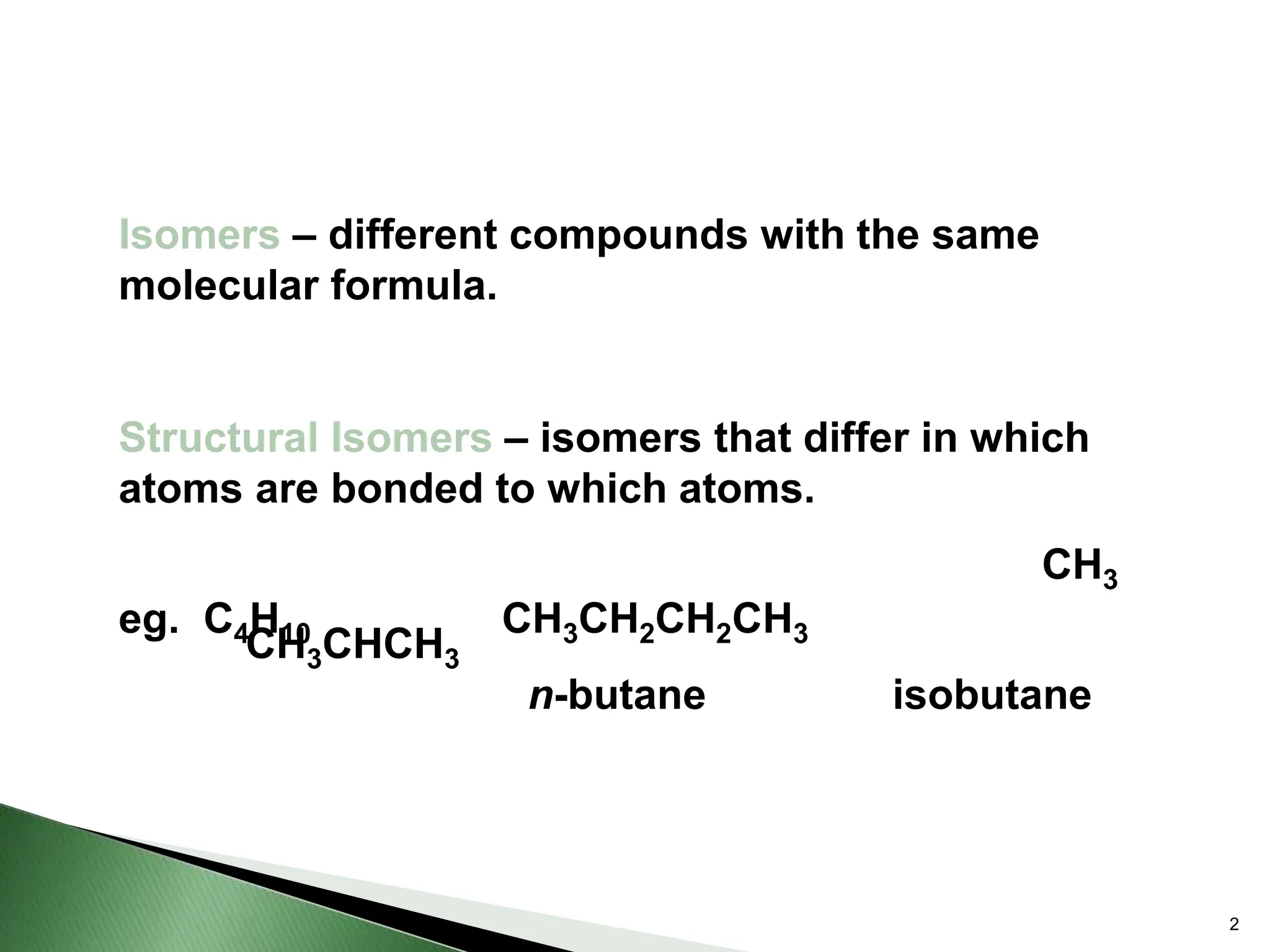 STEREOCHEMISTRY organic chemistry isomers | PPT
