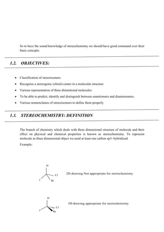 Heterocyclic Chemistry - Stereochemistry | PDF