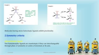 Stereochemistry prochirality&topicity | PPTX