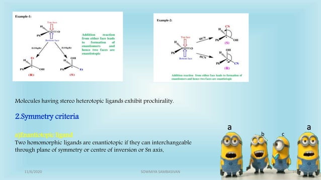 Stereochemistry prochirality&topicity | PPTX