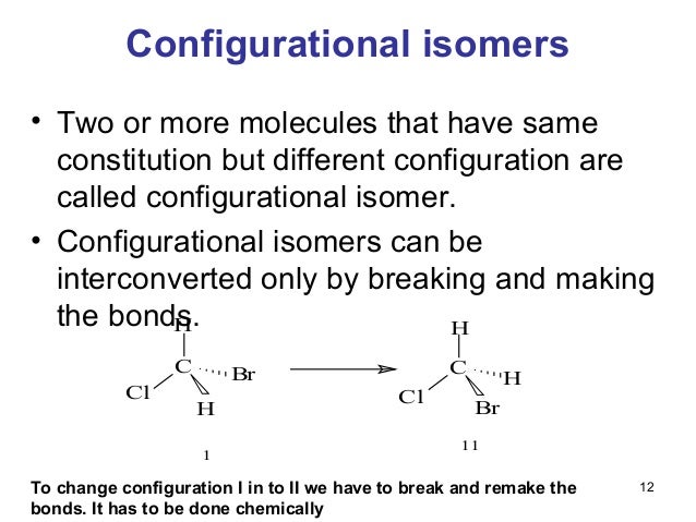 Stereo chemistry and kinetic molecular theory