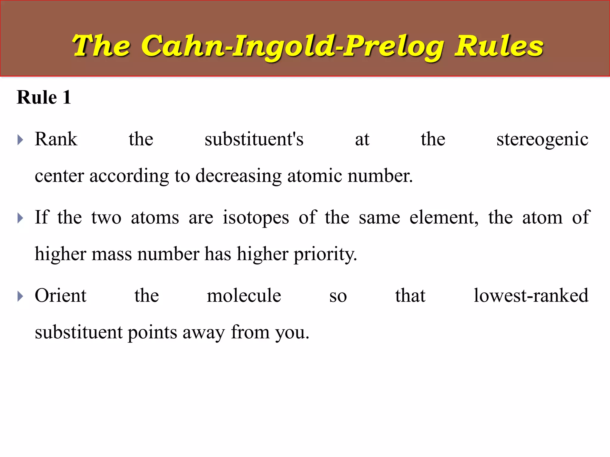 Stereochemistry (Configuration of Geometrical Isomers) | PDF ...