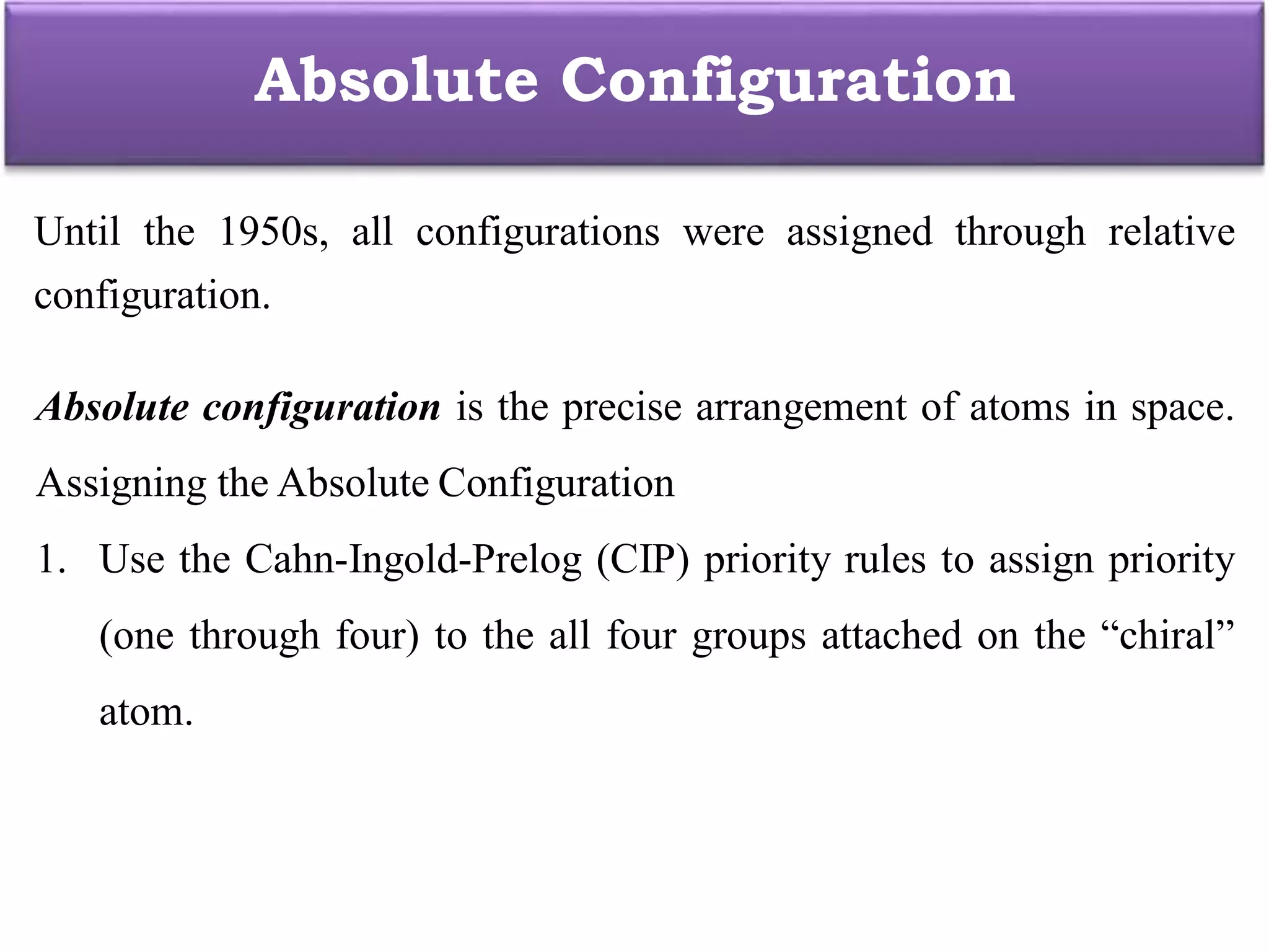 Stereochemistry (Configuration of Geometrical Isomers) | PDF ...