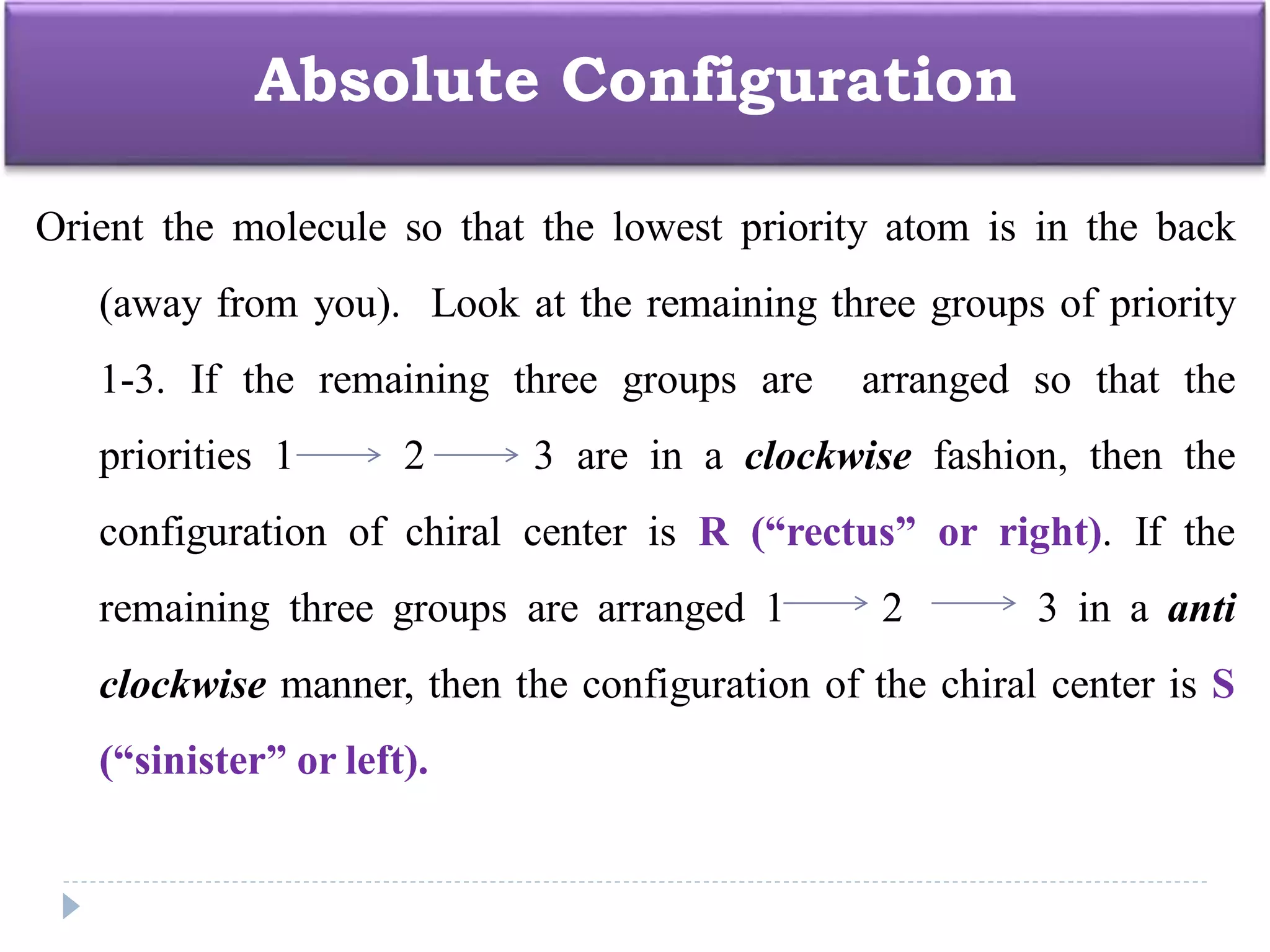Stereochemistry (Configuration of Geometrical Isomers) | PDF