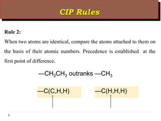 Stereochemistry (Configuration of Geometrical Isomers) | PDF