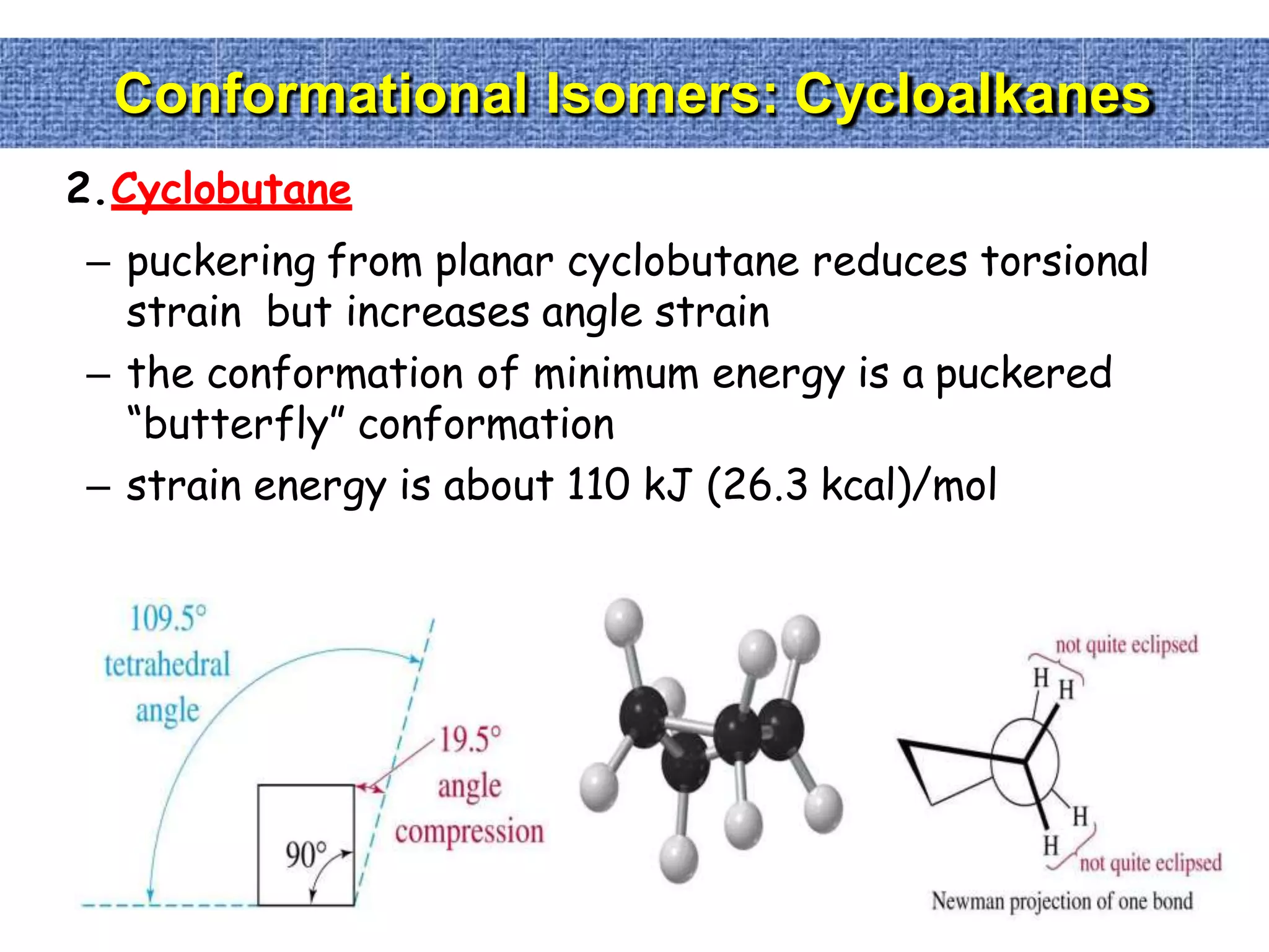 Stereochemistry Conformational Isomerism Pdf Chemistry Science
