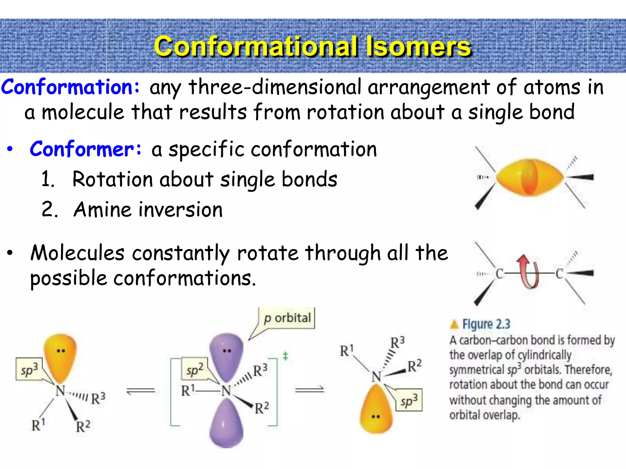 Stereochemistry (Conformational Isomerism) | PDF