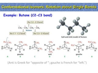 Stereochemistry (Conformational Isomerism) | PDF