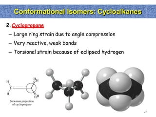 Stereochemistry (Conformational Isomerism) | PDF
