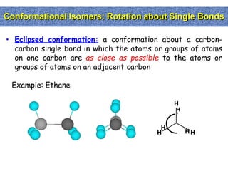 Stereochemistry (Conformational Isomerism) | PDF