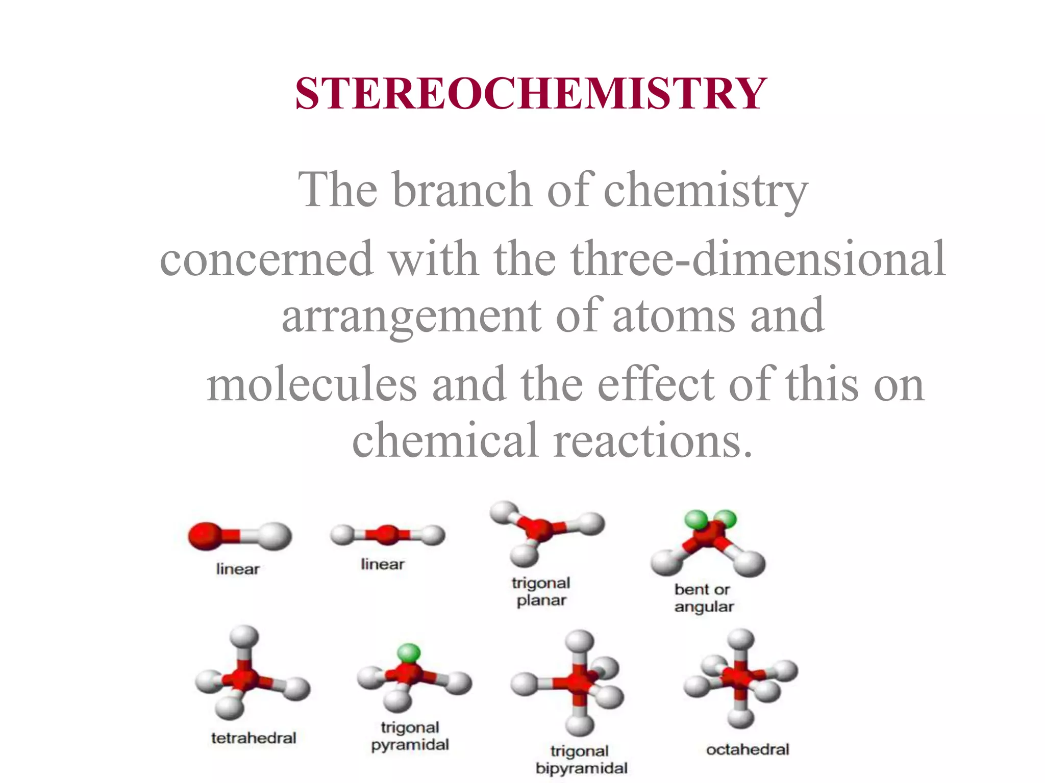 Stereochemistry & diastereoselctivity ppt | PPTX