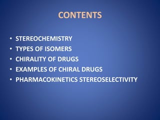 Stereochemistry&drug action- mounika.perli | PPTX