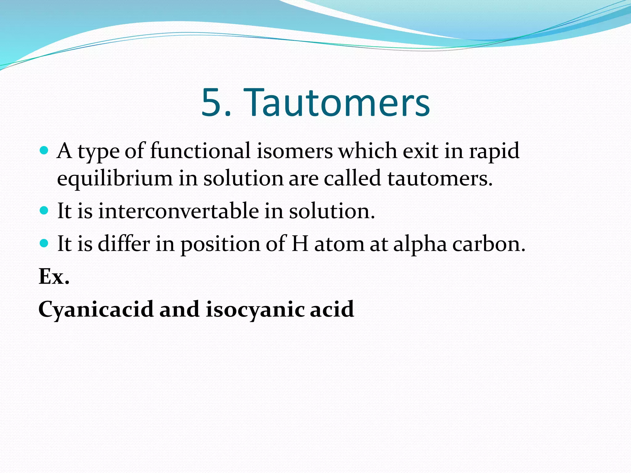 Stereochemistry functional isomers | PPT