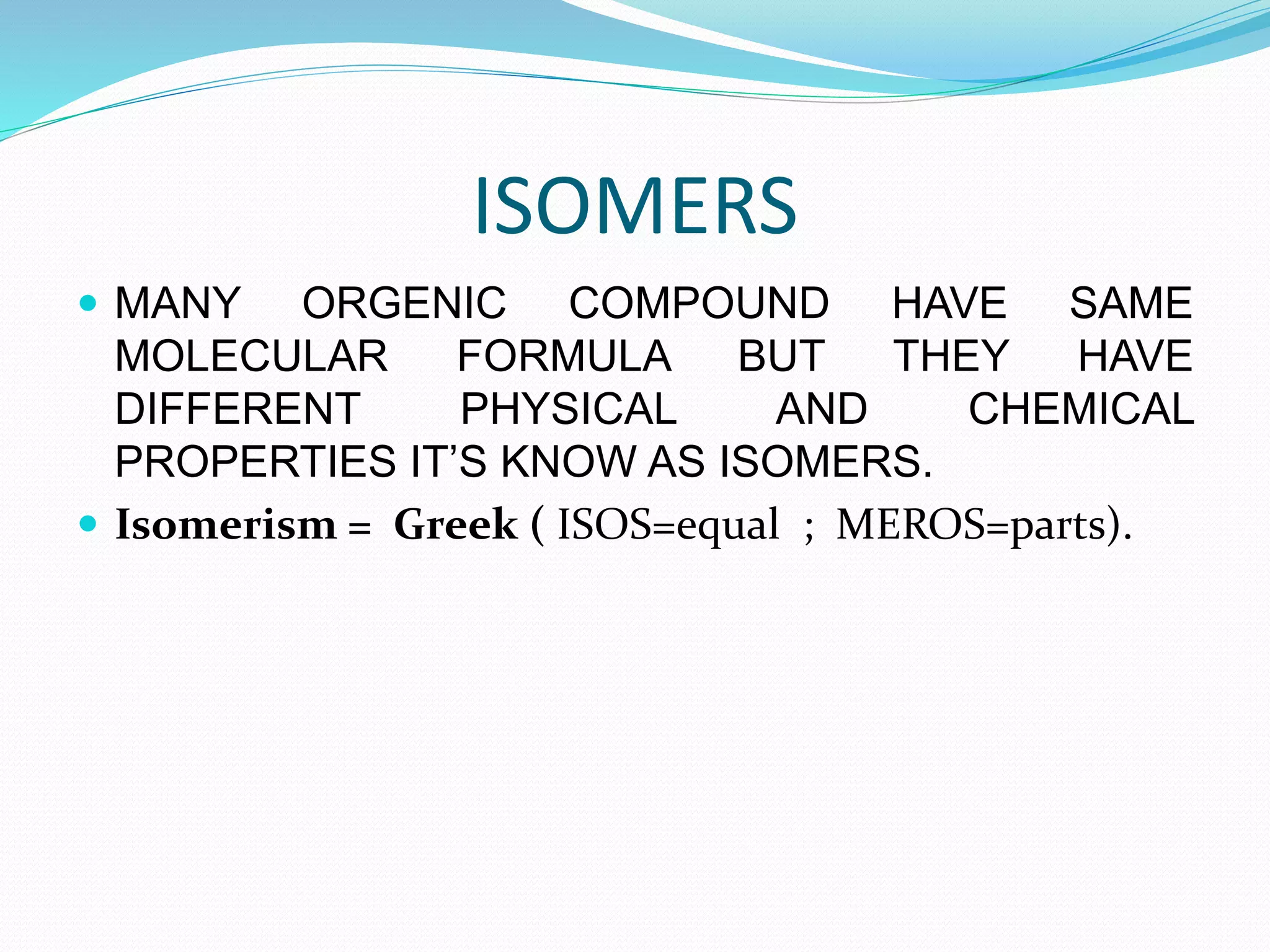 Stereochemistry functional isomers | PPT