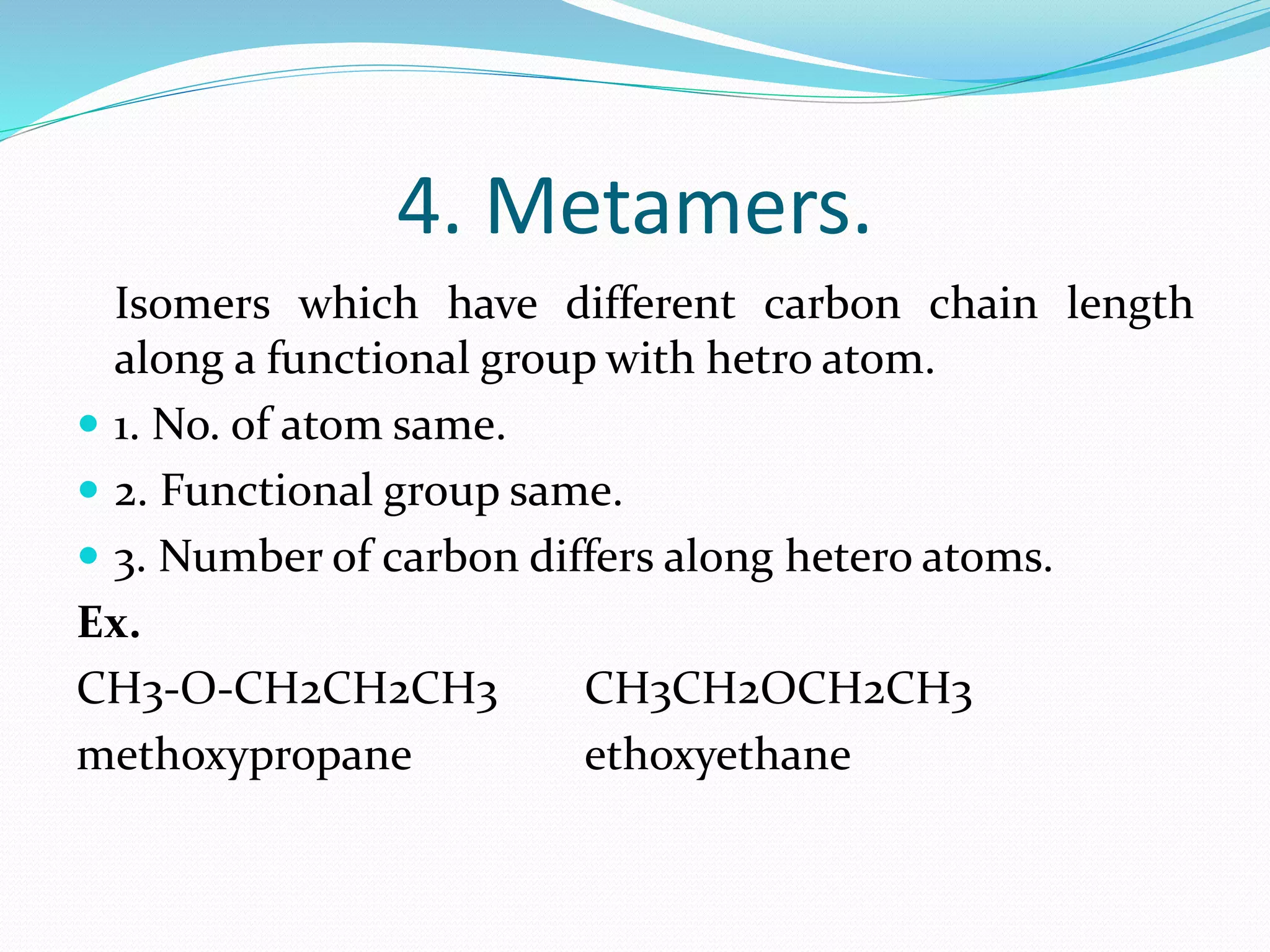 Stereochemistry functional isomers | PPT