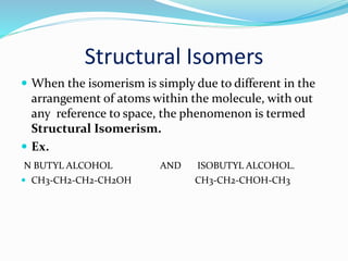 Stereochemistry functional isomers | PPT