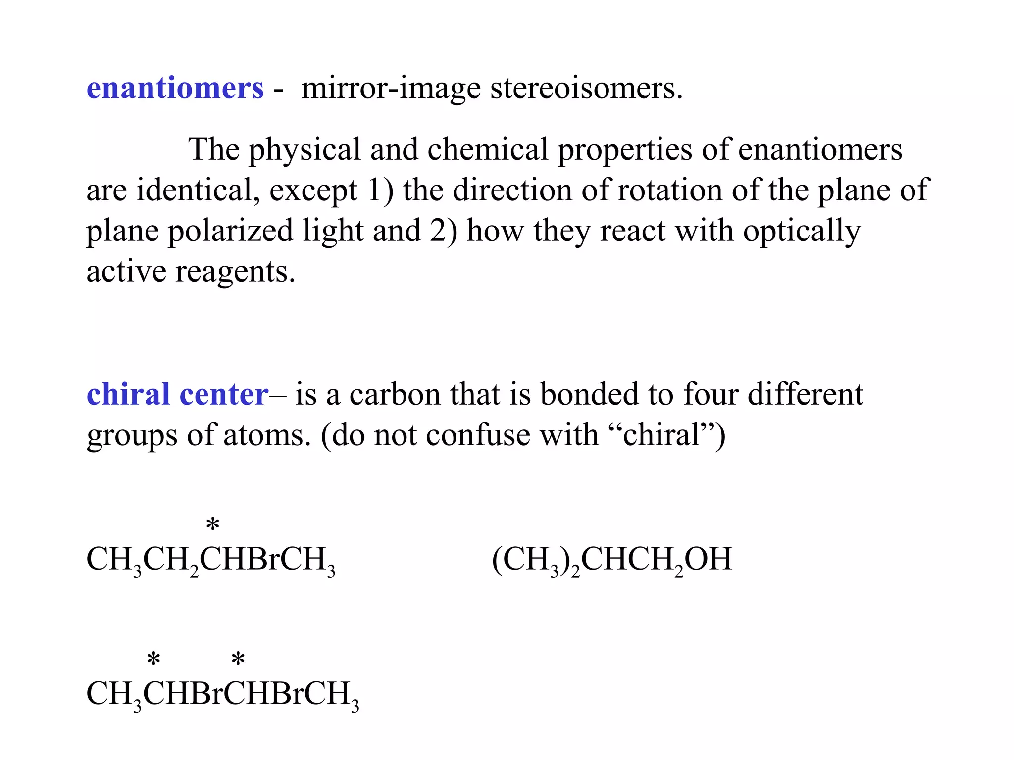organic Stereochemistry | PPT