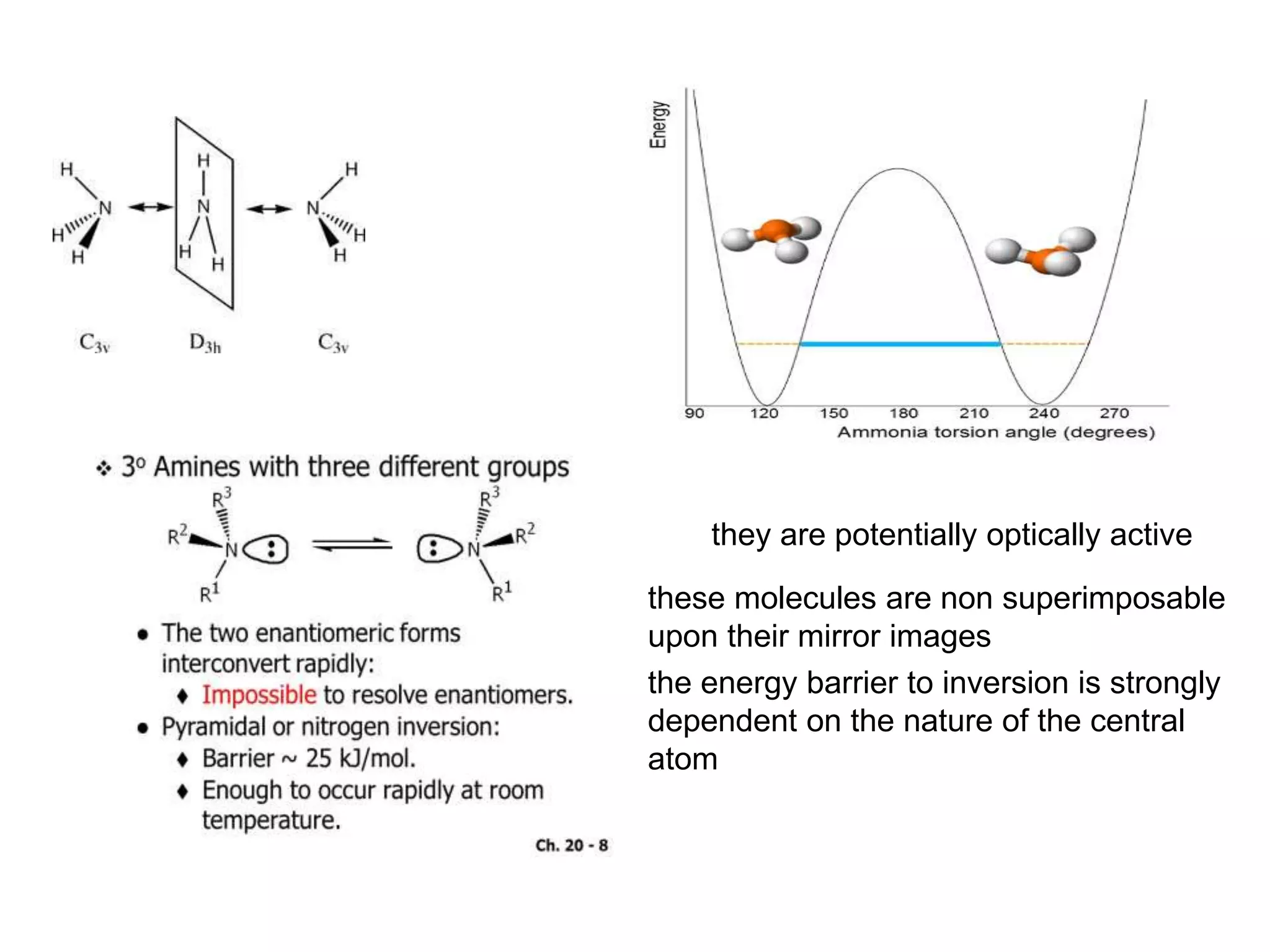 Stereochemistry in main group compounds. | PPT