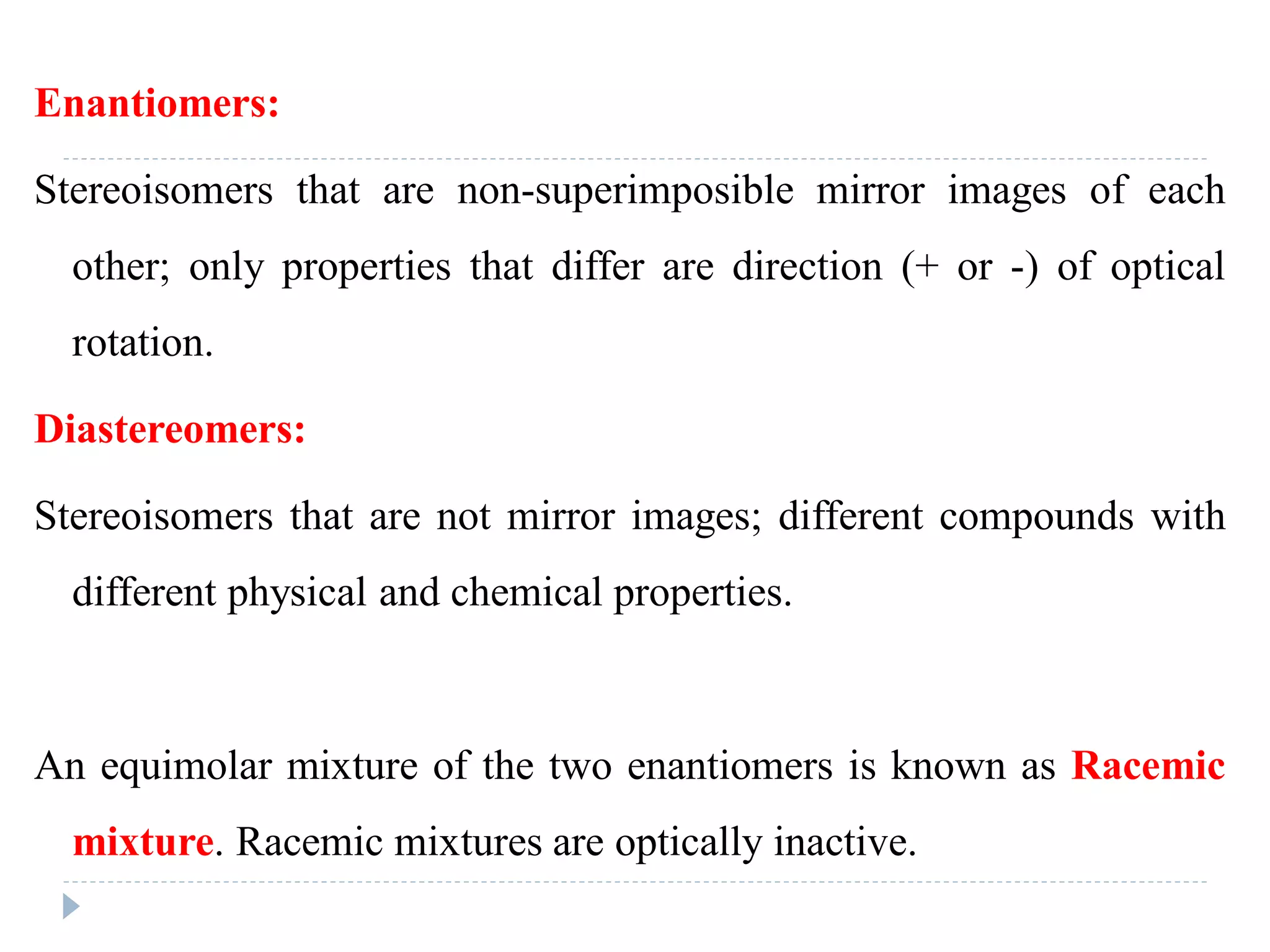 Stereochemistry (Introduction to Stereochemistry) | PDF