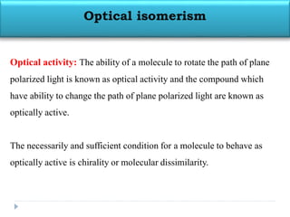 Stereochemistry (Introduction to Stereochemistry) | PDF