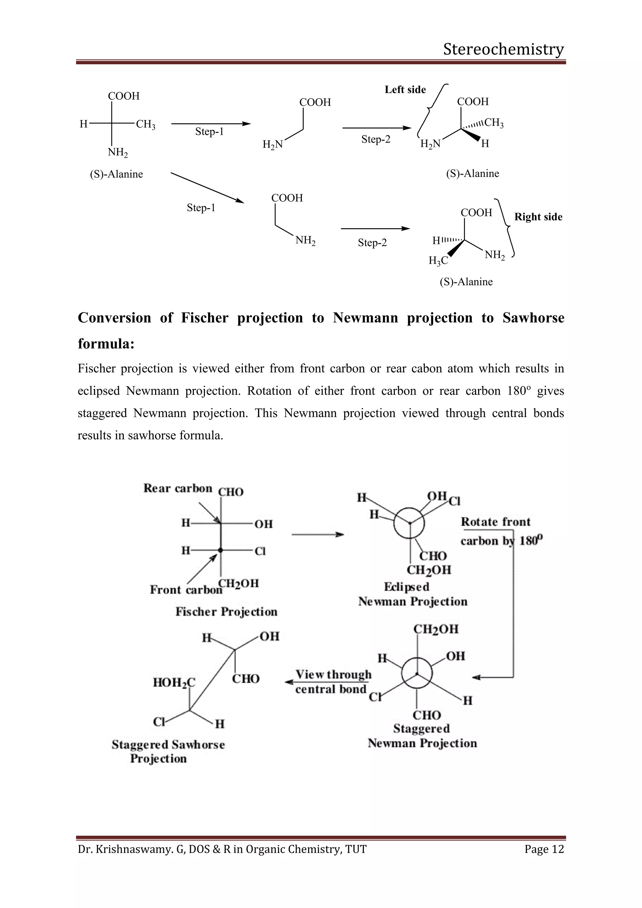 Stereochemistry notes | PDF