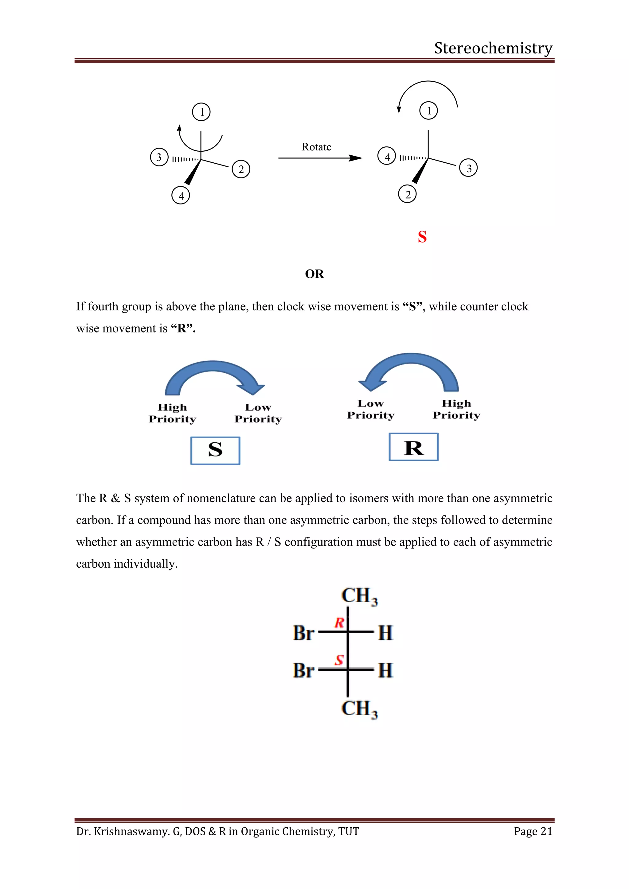Stereochemistry notes | PDF