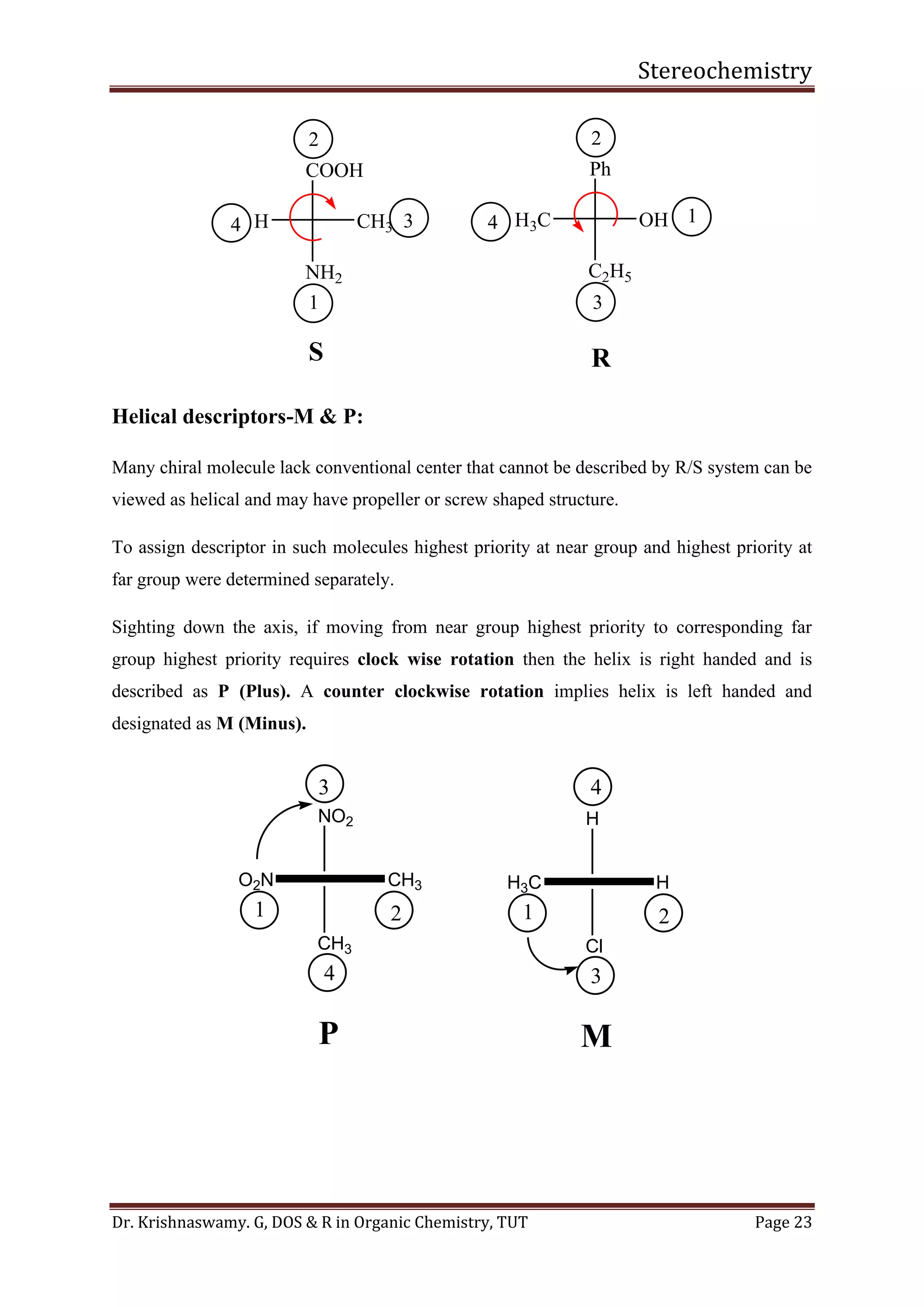 Stereochemistry notes | PDF