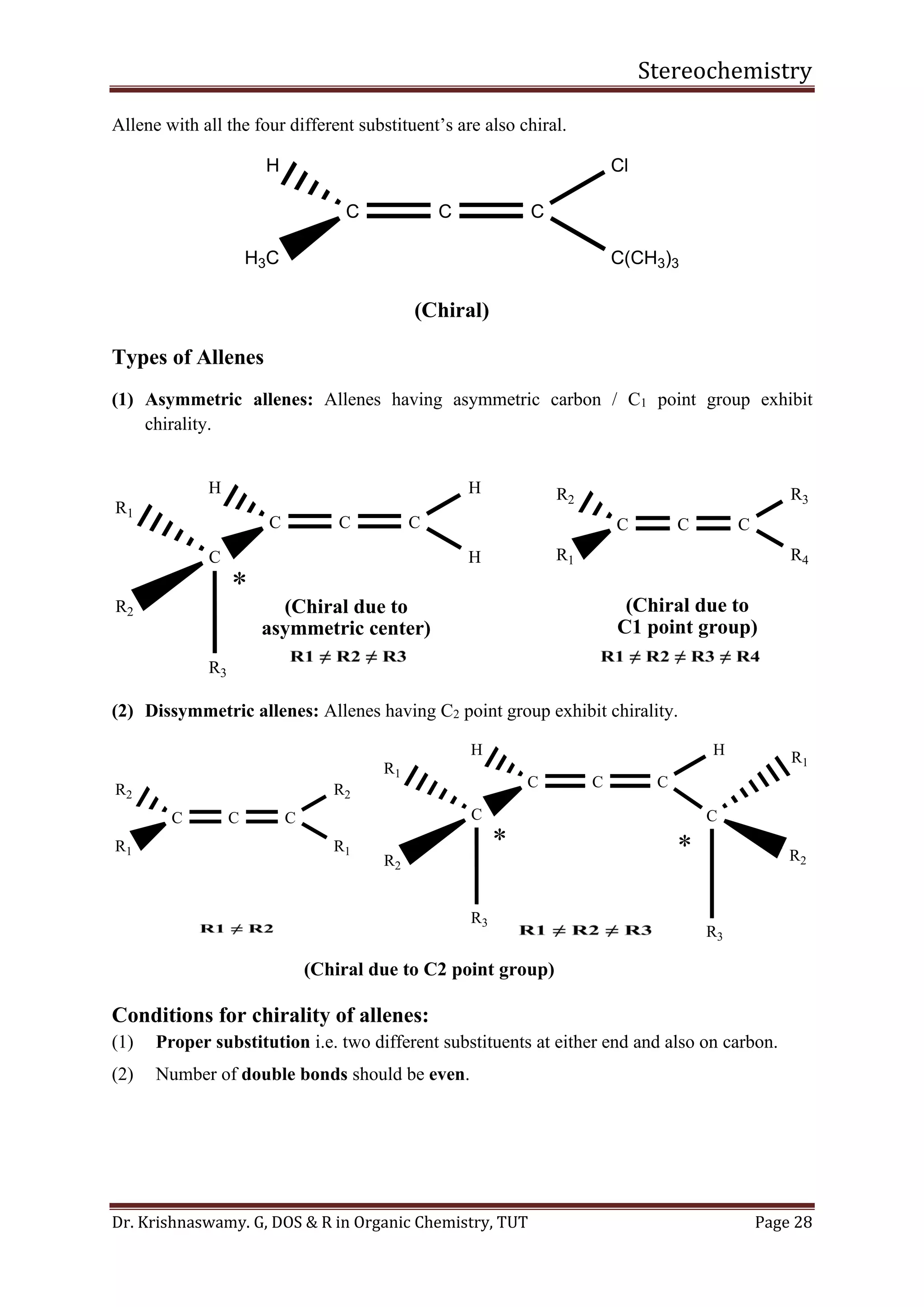 Stereochemistry notes | PDF