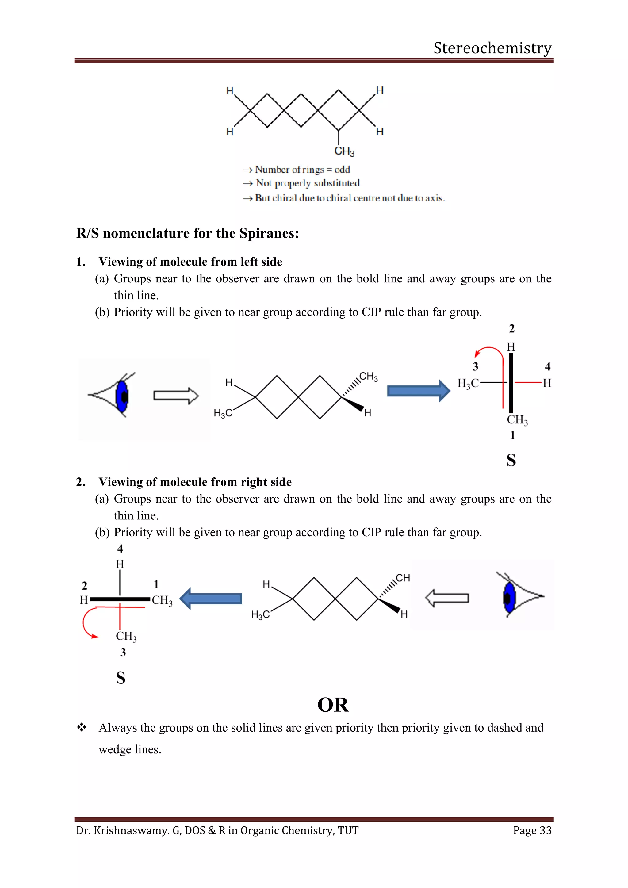 Stereochemistry notes | PDF