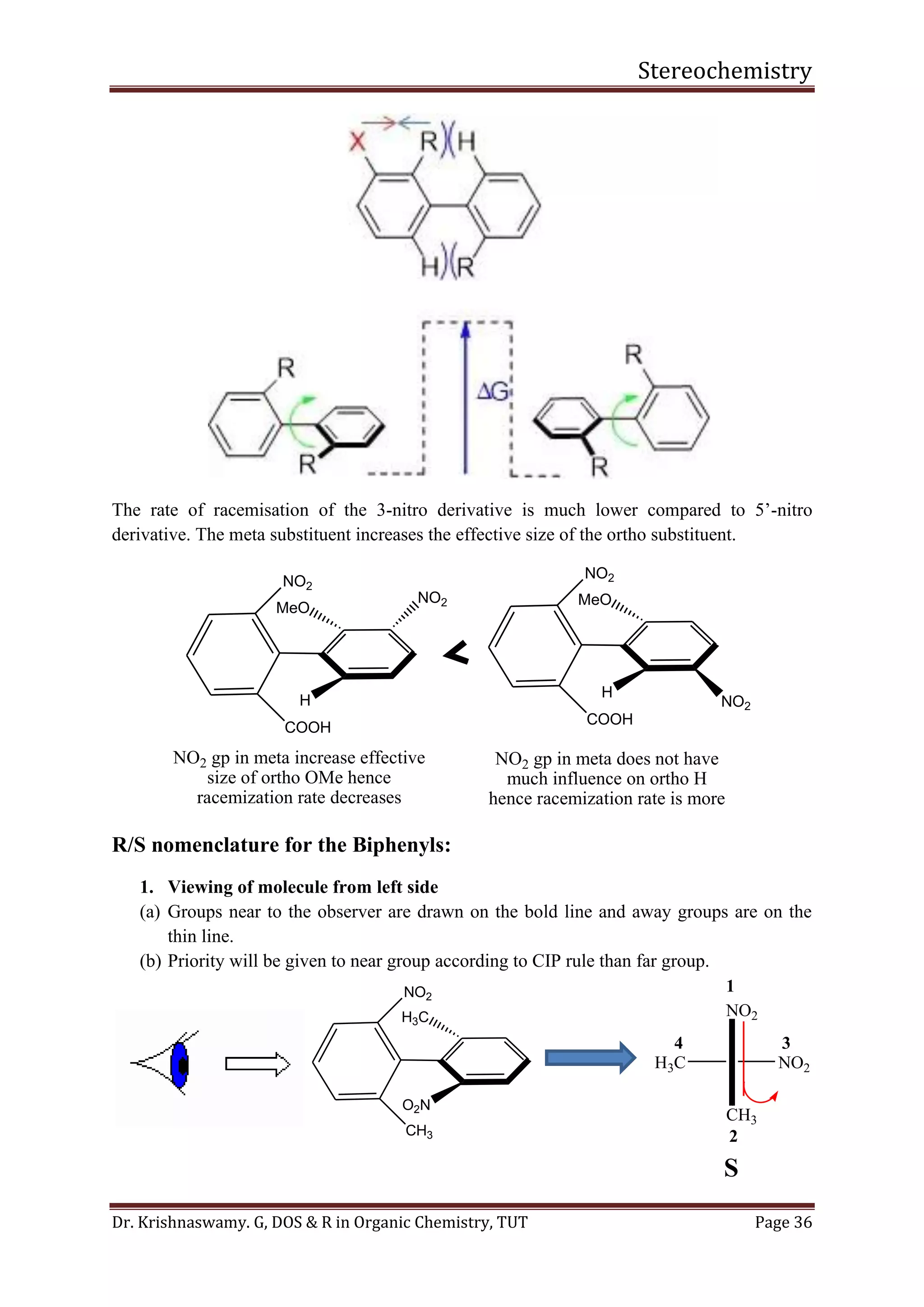 Stereochemistry notes | PDF