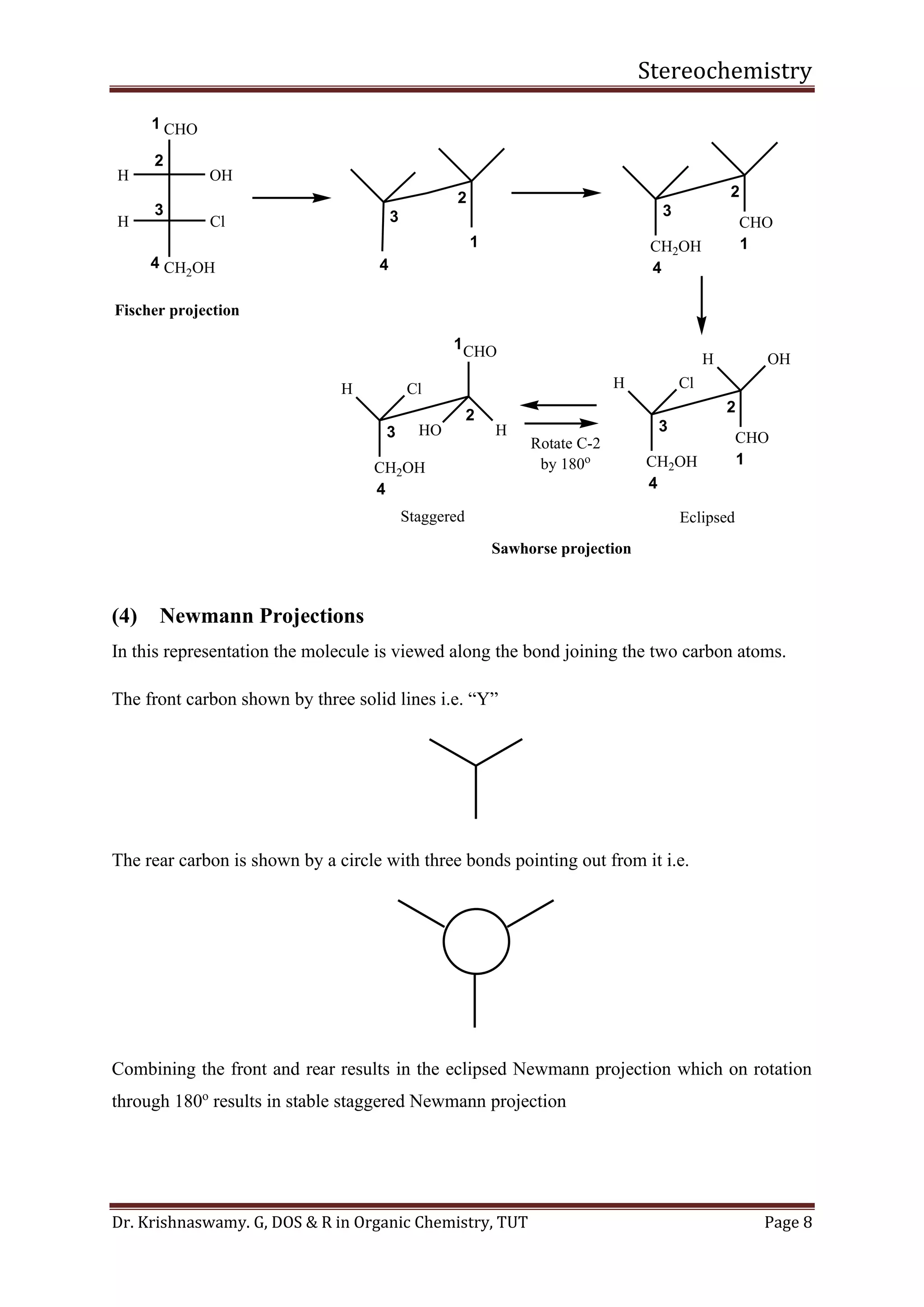 Stereochemistry notes | PDF