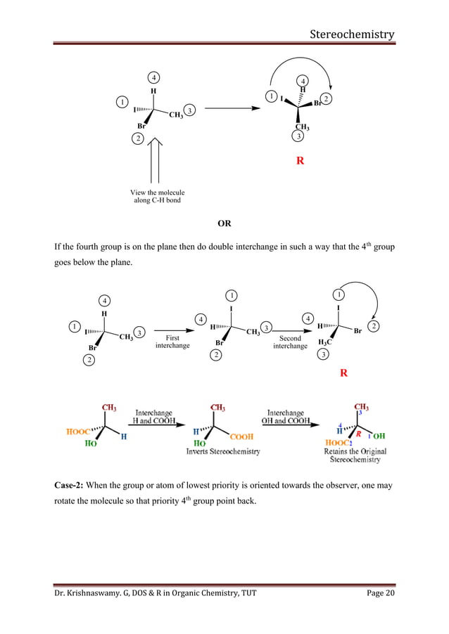 Stereochemistry notes | PDF