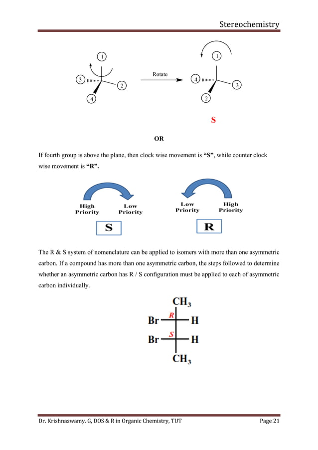 Stereochemistry notes | PDF