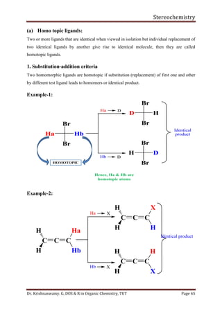 Stereochemistry notes | PDF